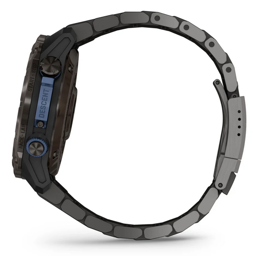 Descent™ Mk3i – 51 mm, Carbon grey DLC titanium with DLC titanium band ...